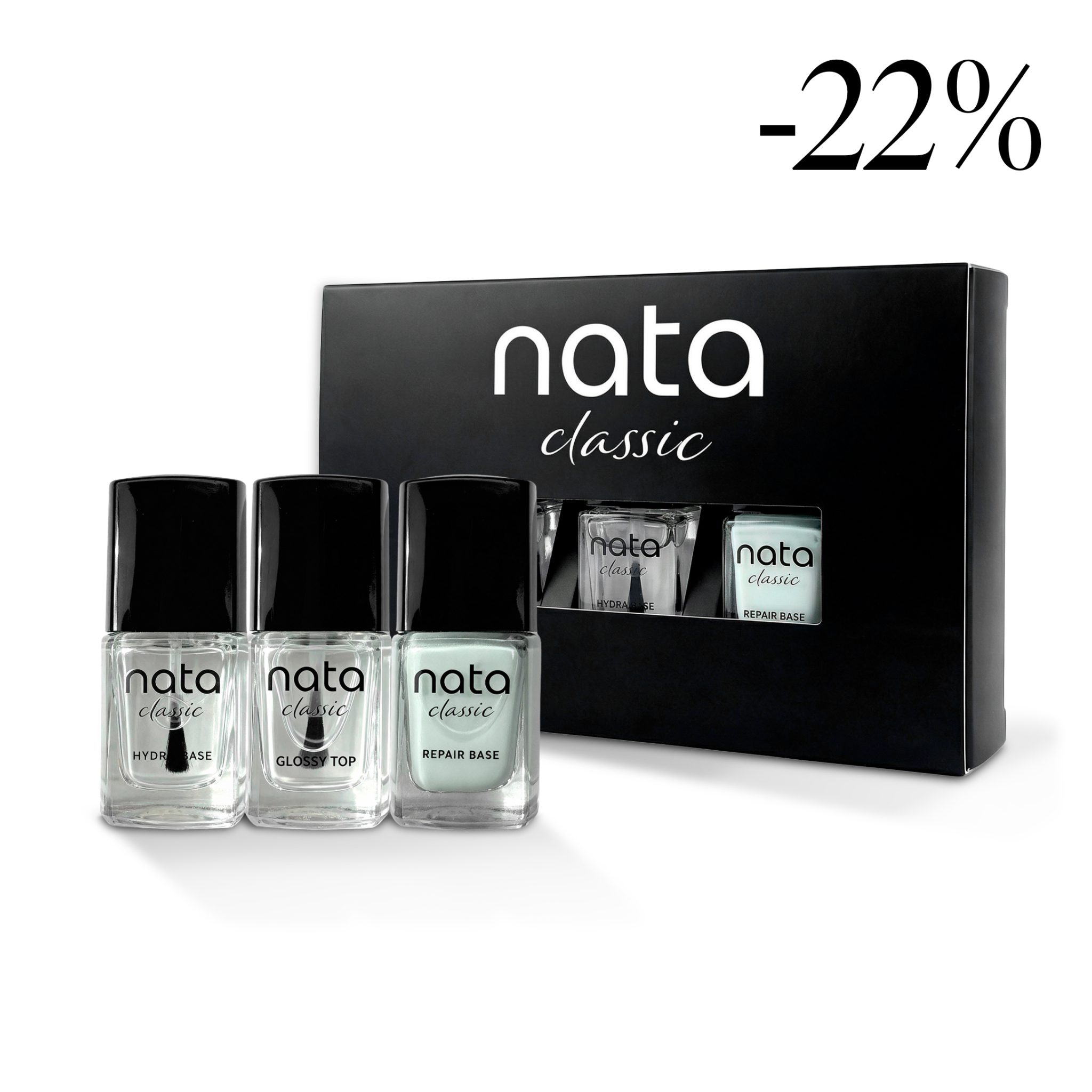 Set de uñas Basic Nata Classic